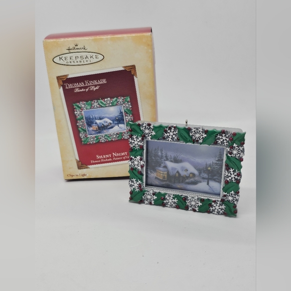 Hallmark | Holiday | 205 Hallmark Keepsake Ornament Silent Night Thomas ...